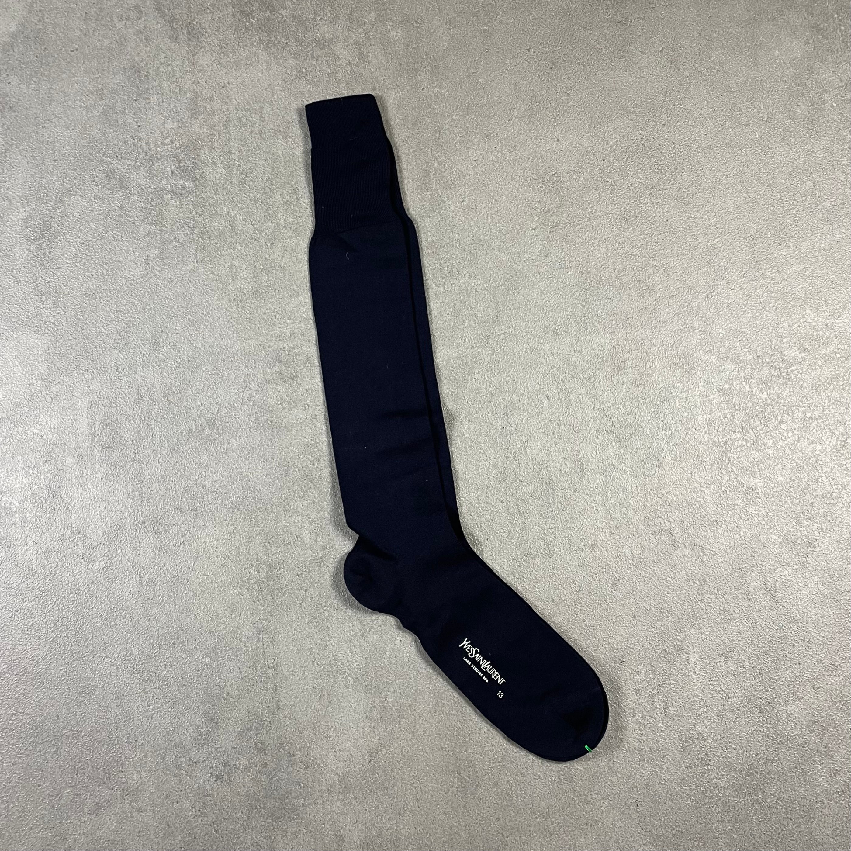 YSL Navy Socks – LEGACY ARCHIVES